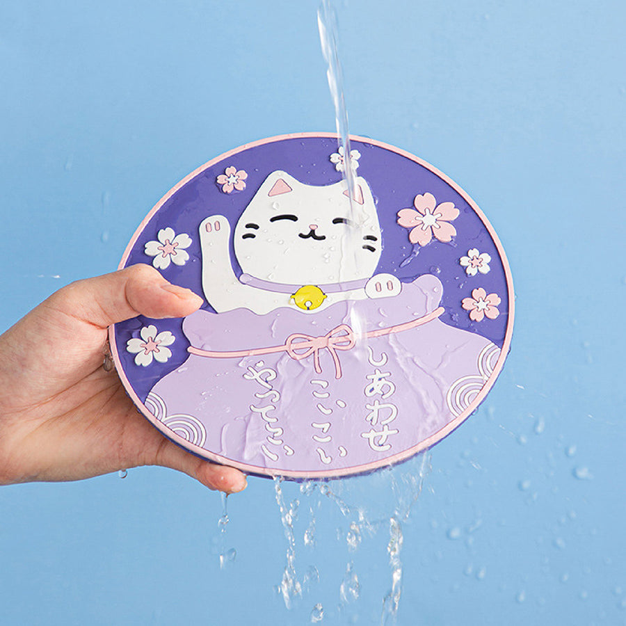 【選べる2色】ねこカップコースター – TOAmart オンラインショップ